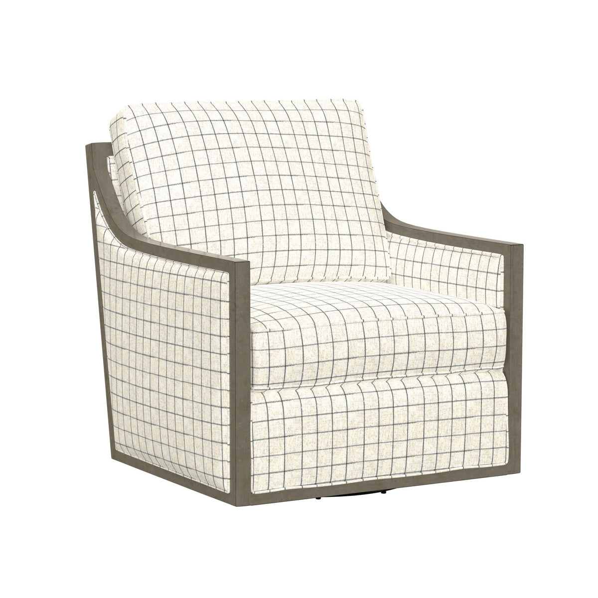 Cecily - Swivel Chair - Beige — Tongass Trading Co.